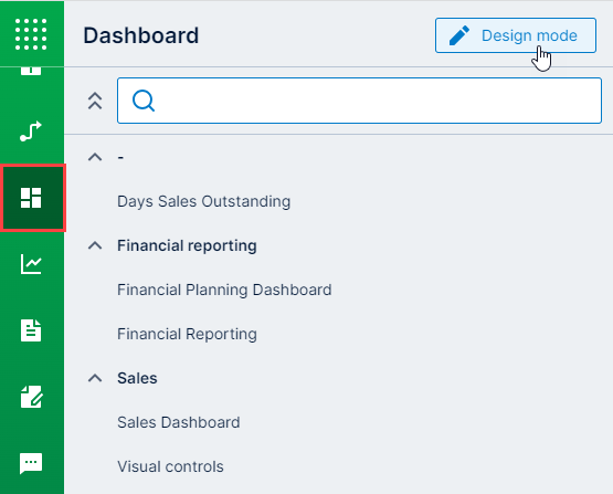 Dashboard Design – Bizview