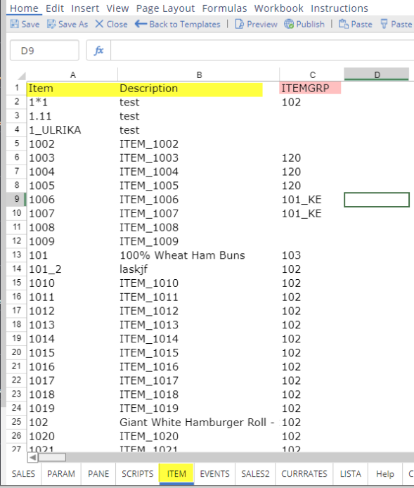 ADDROW_FILTER – Bizview