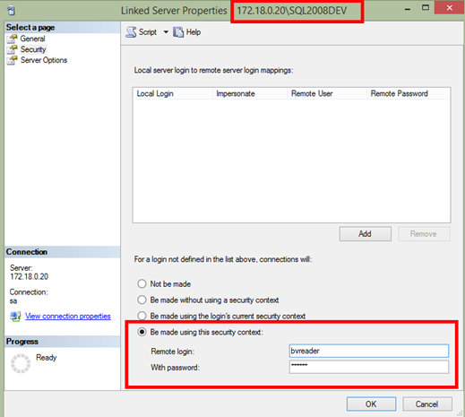 Separate SQL Server Instances – Bizview