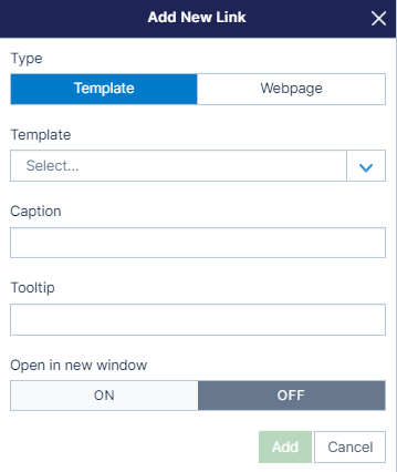 Right Panel - Links – Bizview