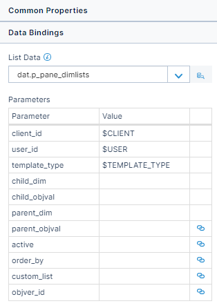 P_pane_dimlists – Bizview