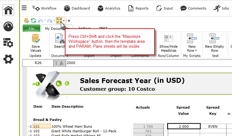 Short Command to TRACE (Generate Document) – Bizview